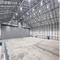 China Prefab Steel Structure Hangar Building - 400mm H-Beam Frame with 0.5-0.8mm Steel Roof Panels for Aircraft Storage for sale