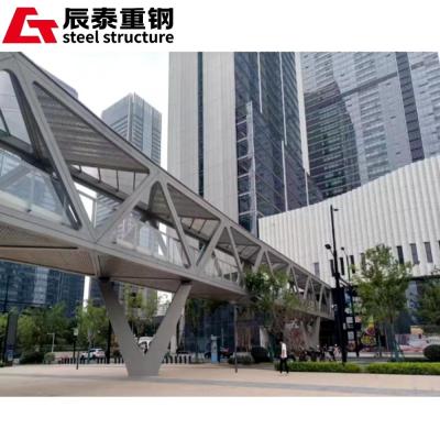 China Custom Steel Truss Bridge Construction with 35-50 Day Lead Time and SA2.0~2.5 Surface Treatment for Large-Scale Infrastructure Projects for sale