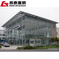 China Fire Resistant Steel Structure Exhibition Hall for Automotive Displays with 0.35-0.6mm Roof Panels and C120-C320 Purlin Sizes for sale