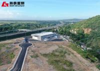 China Modern Steel Car Workshop Prefabricated Structure 98' x 211' x 30' with 20,678 ft² Showroom Warehouse for sale