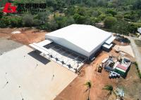 China Pre-Engineered Steel Structure Building 164' x 152' x 24' | 24,928 ft² Supermarket & Factory Construction for sale