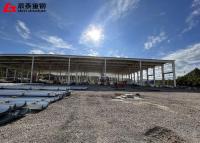 China Custom Prefabricated Steel Structure Workshop Building 420' x 1000' x 45' with 420,000 ft² Industrial Space for sale
