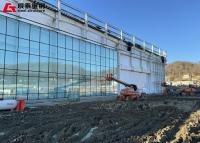 China Custom Prefabricated Steel Structure Workshop Building 420' x 1000' x 45' with 420,000 ft² Industrial Space for sale