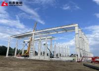 China Large Span Prefabricated Steel Building 200' x 400' x 58' with 100-Tonne Crane Capacity for Industrial Manufacturing for sale