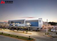 China Multi-Story Steel Building Distribution Center 247x640x33 ft Prefabricated Industrial Facility 158080 sq ft for sale