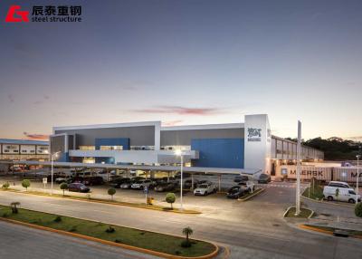 China Multi-Story Steel Building Distribution Center 247x640x33 ft Prefabricated Industrial Facility 158080 sq ft for sale