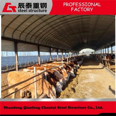 China Prefab Steel Structure Poultry House with 300×300×10×15 H-Beams and 50-100mm Thermal Insulation for sale