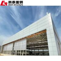 China Prefabricated Steel Aircraft Hangar Building with 50m Clear Span and 20-50m Height for Aviation Facilities for sale