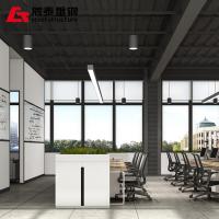 China Prefabricated Steel Structure Office Building with H-Section Steel Frame 200000 Ton Capacity for sale