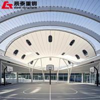 China Prefabricated Steel Structure Gymnasium Building - 200,000 Ton Annual Capacity with Fast Installation for sale