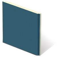 China Polyurethane Insulated Metal Panel Walls 50-150mm Thickness with 0.024 W/mK Thermal Conductivity for sale