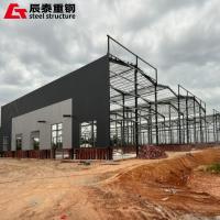 China Single Layer Steel Structure Workshop with 0.2-0.6mm Galvanized Panels and 30-50% Faster Construction Speed for sale