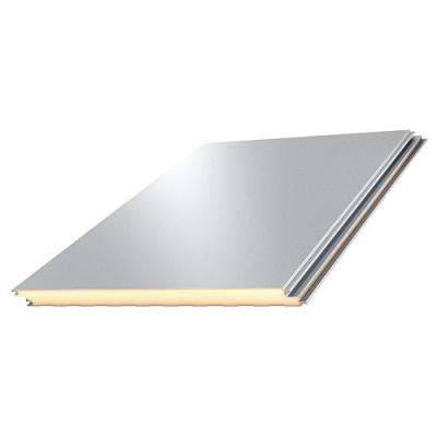 China Waterproof Insulated Metal Panel PU Composite IMP Board 50-100mm Thickness 1000-1150mm Width for sale