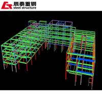 China Windproof Prefabricated Steel Structure Building - Multi Layer Metal Frame with 5-15MT Crane Capacity for sale