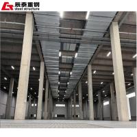 China Galvanized Steel Structure Warehouse Building with 40-100μm Coating, H Beam 4000-15000mm Length for Logistics & Storage for sale