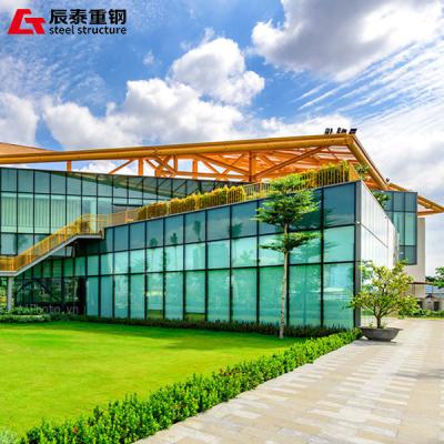 China Steel Structure Showroom Office Building 1000 Tons Customizable Design for sale