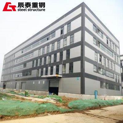 China Light Steel Structure High Rise Building Q355B Steel Frame Construction Factory for sale