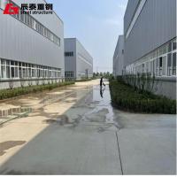 China Large Space Steel Frame Building 4000-15000mm Length with 40-100μm Galvanizing for Commercial Warehouses for sale
