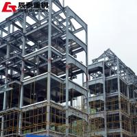 China Industrial Steel Structure Building with 0.2-0.6mm Galvanized Steel & H Beam Frame for High-Rise Construction for sale