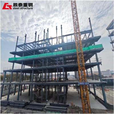 China Custom Steel Structure Multi-Storey Building with 4000-15000mm H Beams and 6-40mm Thickness for Commercial & Industrial Use for sale