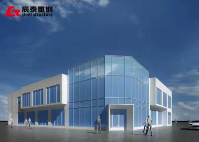 China Prefabricated Steel Structure Exhibition Hall with 60+ Meter Span and 50+ Year Lifespan for Trade Shows and Events for sale