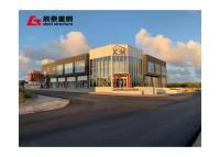 China Prefabricated Steel Structure Exhibition Hall with 60+ Meter Span and 50+ Year Lifespan for Trade Shows and Events for sale
