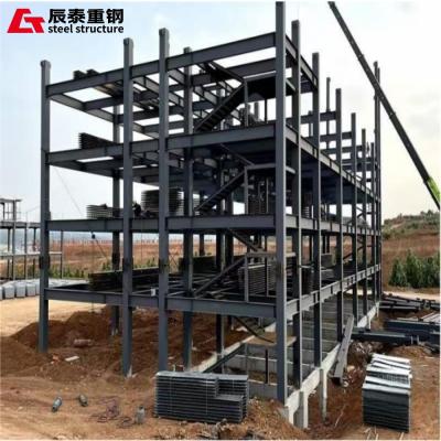 China Steel Structure Multi-Storey Building with 4000-15000mm H Beams and 6-40mm Plate Thickness for Commercial & Industrial Use for sale