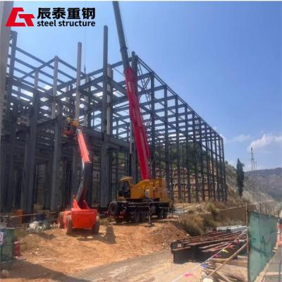 China H-Shaped Galvanized Steel Structure Multi-Storey Building - 4000-15000mm Length, 200-1200mm Height for sale