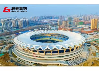 China Custom Steel Structure Stadium & Gymnasium Buildings - 100+ Meter Clear Span with Fire Resistant Construction for sale
