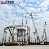 China Q235 Q345 Q355B Steel Structure Truss - 10m to 100m Span with 50 kN/m² Load Capacity for Gymnasium and Exhibition Centers for sale