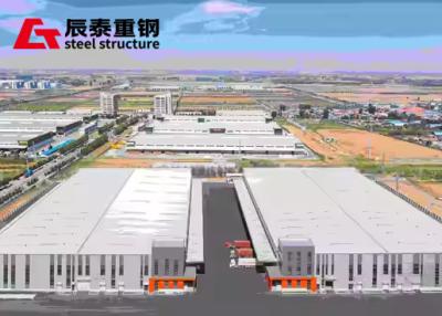 China Metal Frame Prefabricated Structural Steel Warehouse Workshop - Q235B/Q355B Steel with Custom Insulation Options for sale
