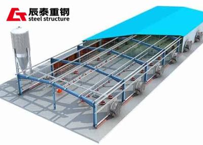 China Prefabricated Steel Structure Chicken House Poultry Farm Shed - Weather Resistant Building with Custom Sizes & Ventilation Systems for sale