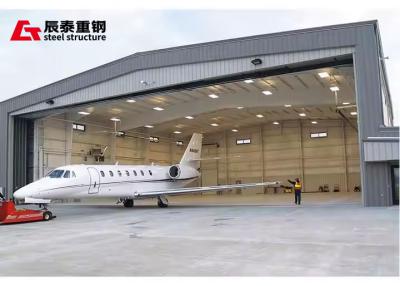 China Large Span Aircraft Hangar Steel Structure - 100+ Meter Clear Span, 50-Year Lifespan Prefab Warehouse for sale