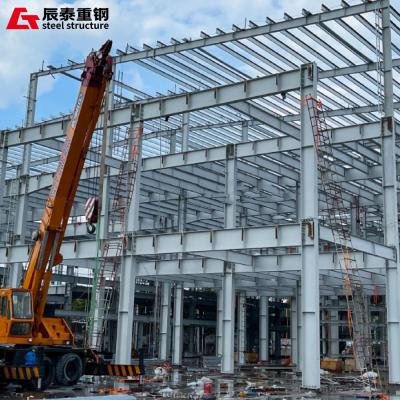 China Steel Structure Warehouse Building 10-60m Span with 120 km/h Wind Resistance and Quick Installation for sale