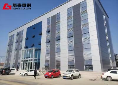 China Prefabricated Q355B ASTM A572 Steel Frame Multi Storey Building 4-12 Stories for sale