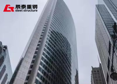 China Prefabricated Metal Frame Steel Structure High Rise Building - 345-450 MPa Yield Strength, 20+ Stories for sale