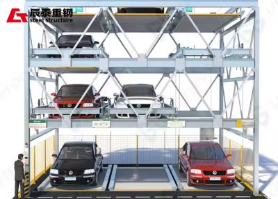 China Metal Frame Light Prefabricated Steel Structure Parking Lots - 60% Faster Assembly, 20-30% Cost Savings for sale
