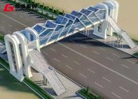 China Prefabricated Steel Truss Pedestrian Bridge Structure - 20-100+ Meter Spans with Galvanized Corrosion Resistance for sale