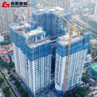 China Steel Structure Building Systems for 25-Story High-Rise Apartments, Hotels & Commercial Complexes with 35m Spans for sale