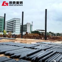 China Prefabricated Steel Structure School Building with 200,000 Ton Annual Capacity and 15MT Crane Options for sale