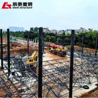 China Prefabricated Steel Structure School Building with 200,000 Ton Annual Capacity and 15MT Crane Options for sale