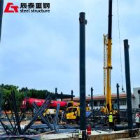 China Prefabricated Steel Structure School Building - Q345 Steel with 5MT-15MT Crane Capacity and Custom Design Options for sale
