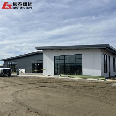 China Anti Corrosion Galvanized Prefabricated Steel Structure Workshop Warehouse 10m-50m Span for sale