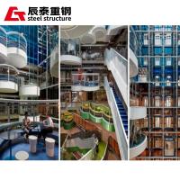 China Prefabricated Steel Structure School Building - 200,000 Ton Annual Capacity with 5MT-15MT Crane Options for sale