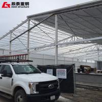 China Anti Corrosion Steel Structure Workshop Earthquake Resistance 12m-60m Span Recyclable for sale