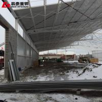 China Steel Structure Workshop Metal Frame Warehouse High Intensity for sale