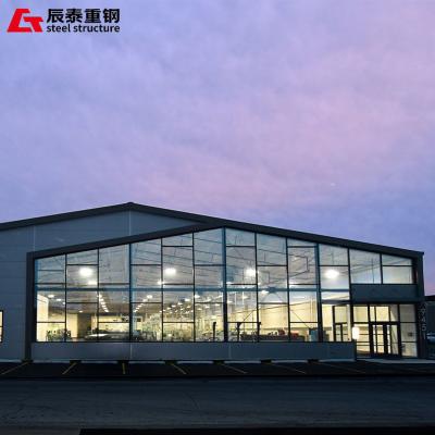 China Energy Saving Heavy Load Steel Structure Quick Construction Workshop 50 Ton 12m Span for sale