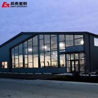 China Free Design Fast Install Steel Structure High Rise Workshop Portal Frame 20m Height 50m Span for sale