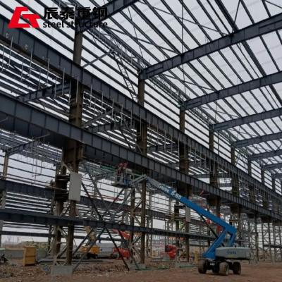 China Prefabricated Large Span Steel Structure Building for Petrochemical Industry 25 Year Life for sale