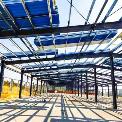 China Sound Insulation Prefab Steel Workshop For Noise Intensive Manufacturing Work for sale